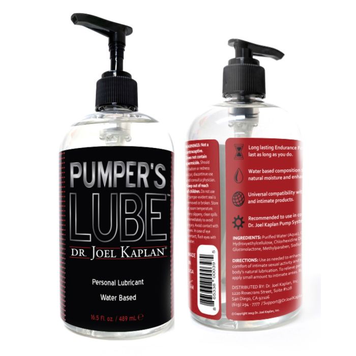 Pumper's Lube (16oz) – Dr. Joel Kaplan