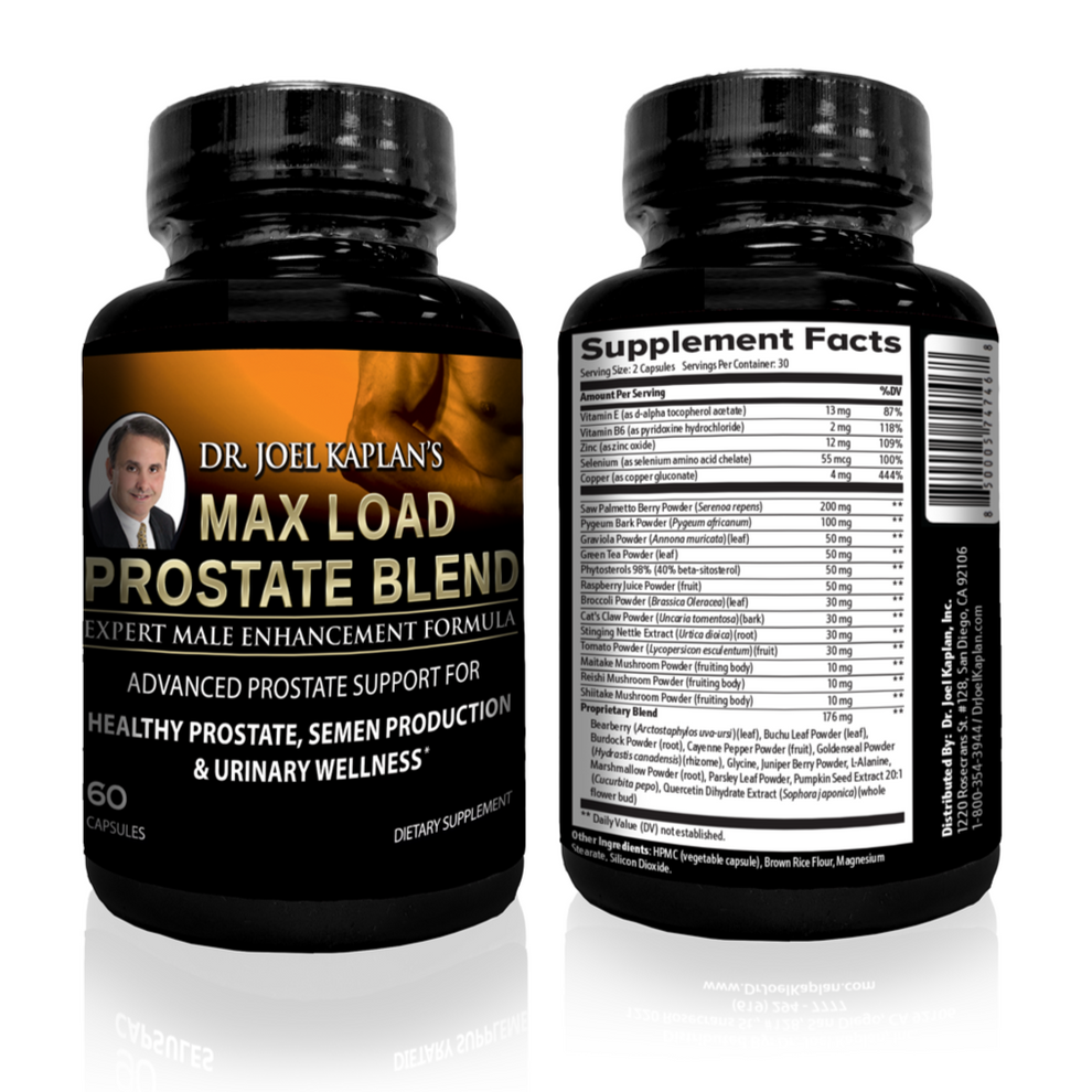 Max Load Prostate Blend – Dr. Joel Kaplan