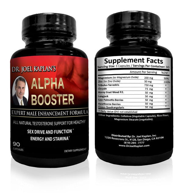 Alpha Booster (Testosterone Booster) – Dr. Joel Kaplan